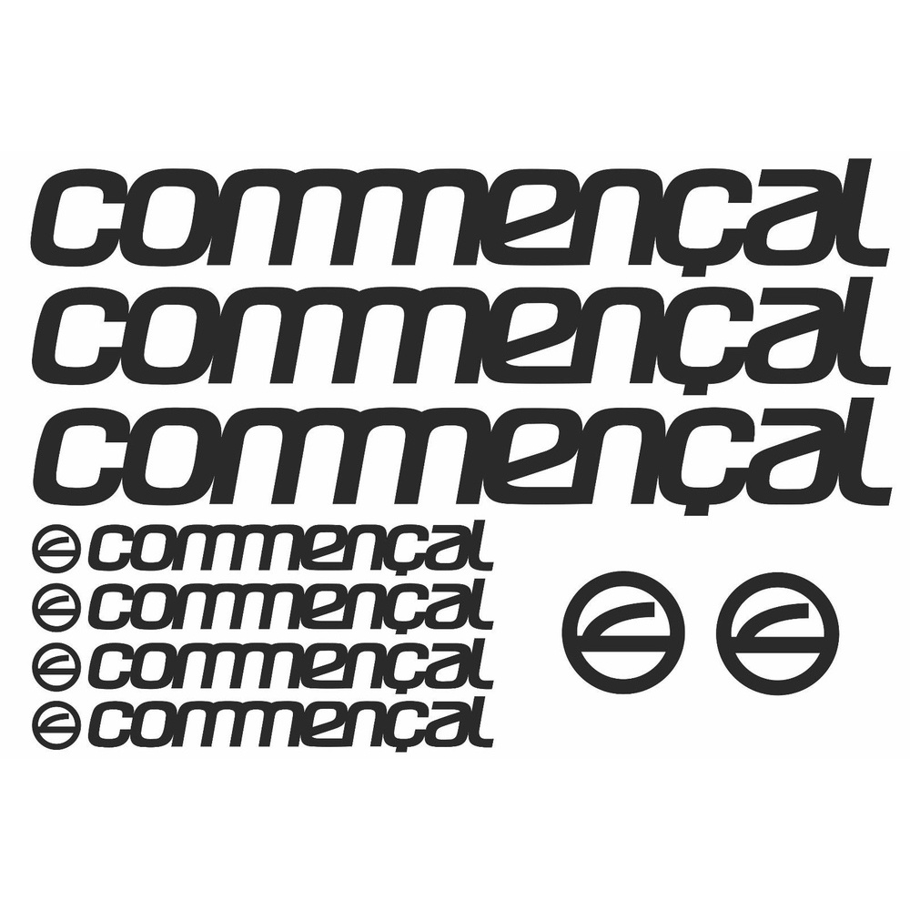 1Set Commencal Replacement Mountain Bike Frame Vinyl Decals Stickers ...