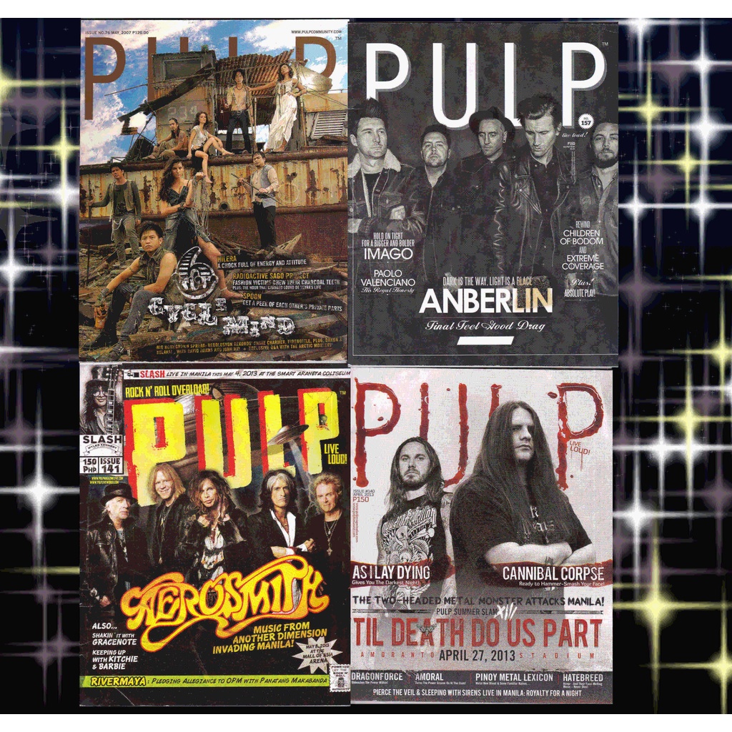 PULP MAGAZINES (NEW/MINT) BACK ISSUES | Shopee Philippines