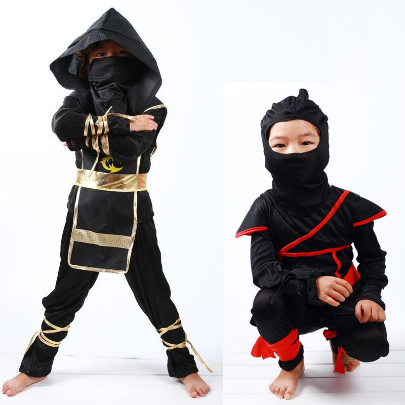 Ninja Costume for Kids Boys Halloween Costume United Nation Costume ...
