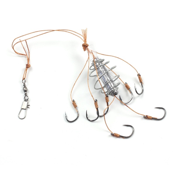 (Fast Delivery) Fishing Muzzle With Leads And 7 Hooks Are Complete ...