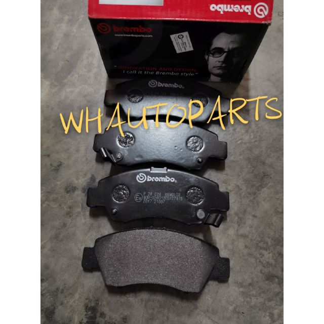 HONDA CITY SEL JAZZ OLD SR4 (FRONT) DISC BRAKE PAD BREMBO P28024 ...