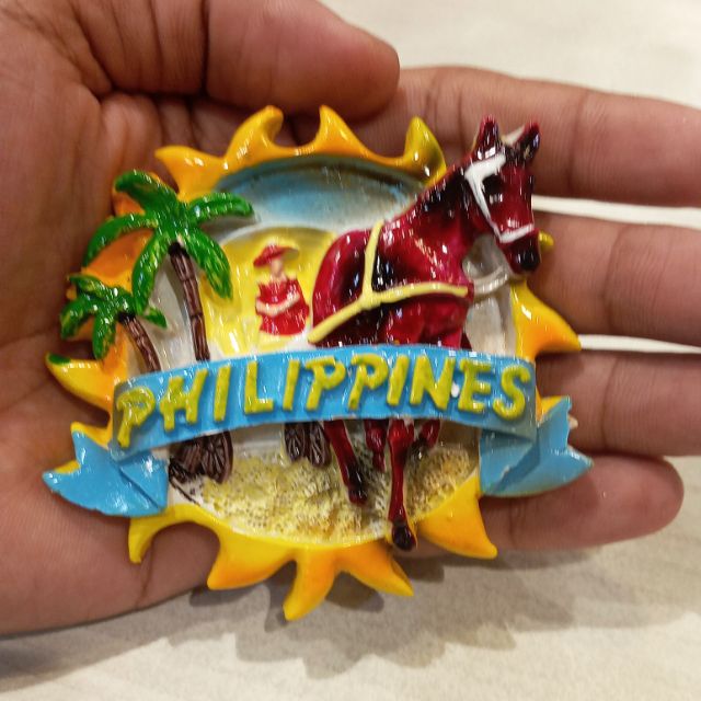 Fridge Magnet Philippine Souvenir Ref Magnet with Abaca Pouch | Shopee ...