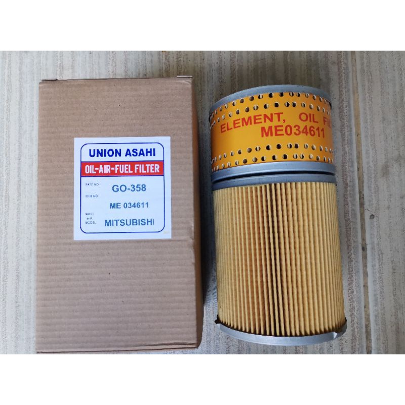 Oil Filter Fuso Fighter 6D14/6D15 GO358/F06358P | Shopee Philippines
