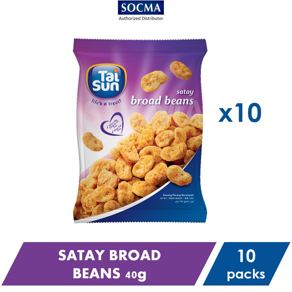 Tai Sun Satay Broad Beans 40g [10] | Shopee Philippines