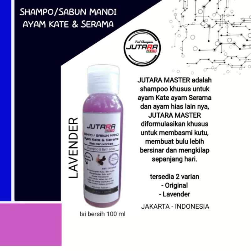 Kate chicken shampoo Serama chicken and ornamental chicken JUTARA ...