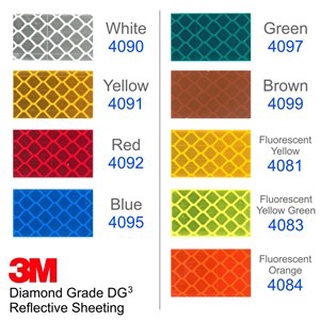 3M Diamond Grade Reflective Sticker White 4090 12x24" | Shopee Philippines