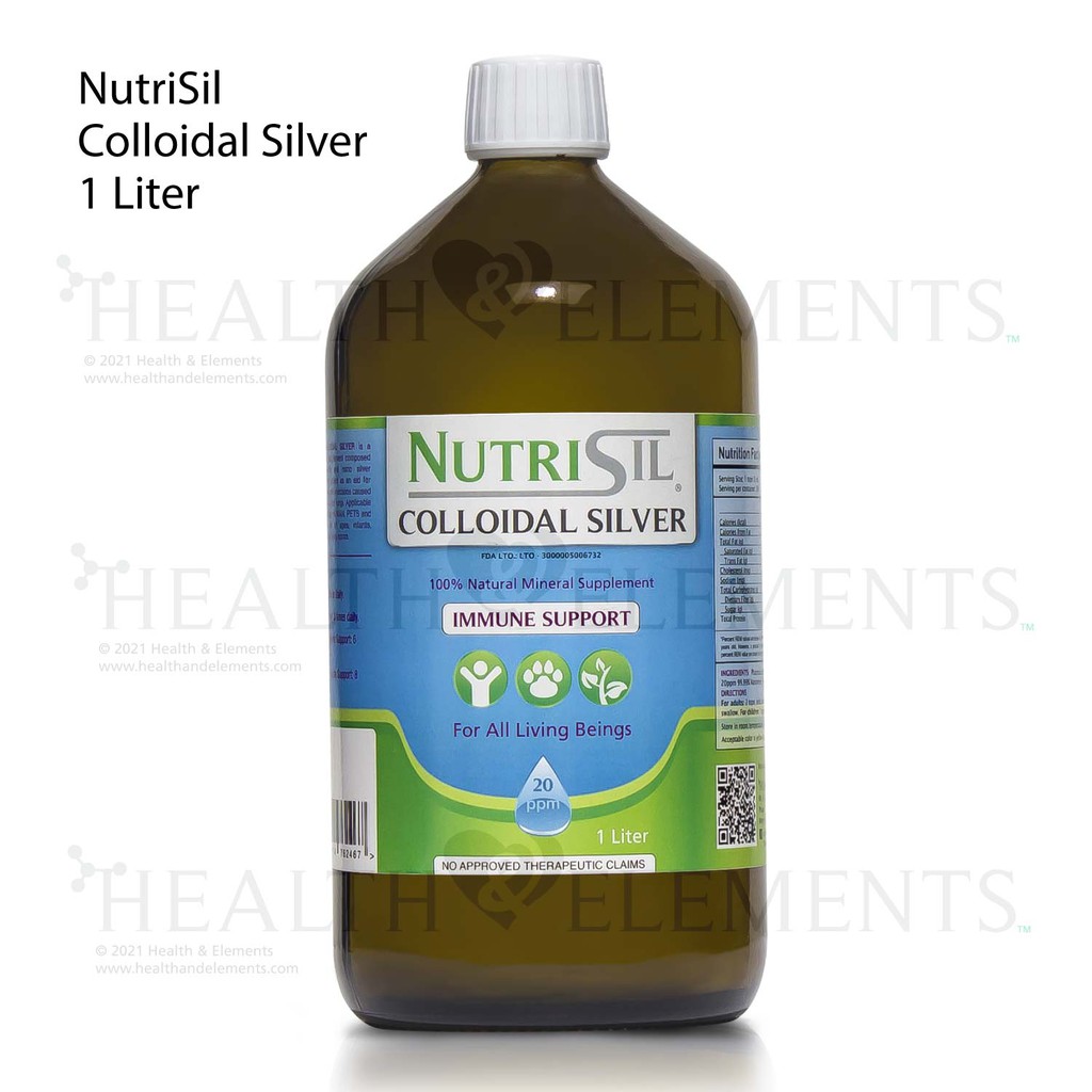 Nano Silver NutriSil (Colloidal/Ionic) | Shopee Philippines