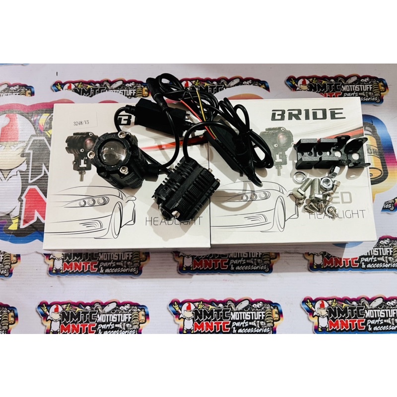 BRIDE V5 MDL NIGHT REAPER WHITE AND YELLOW | Shopee Philippines