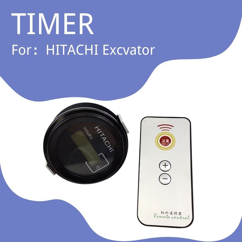 Hitachi excavator parts ZAX EX time remote hour meter with control ...