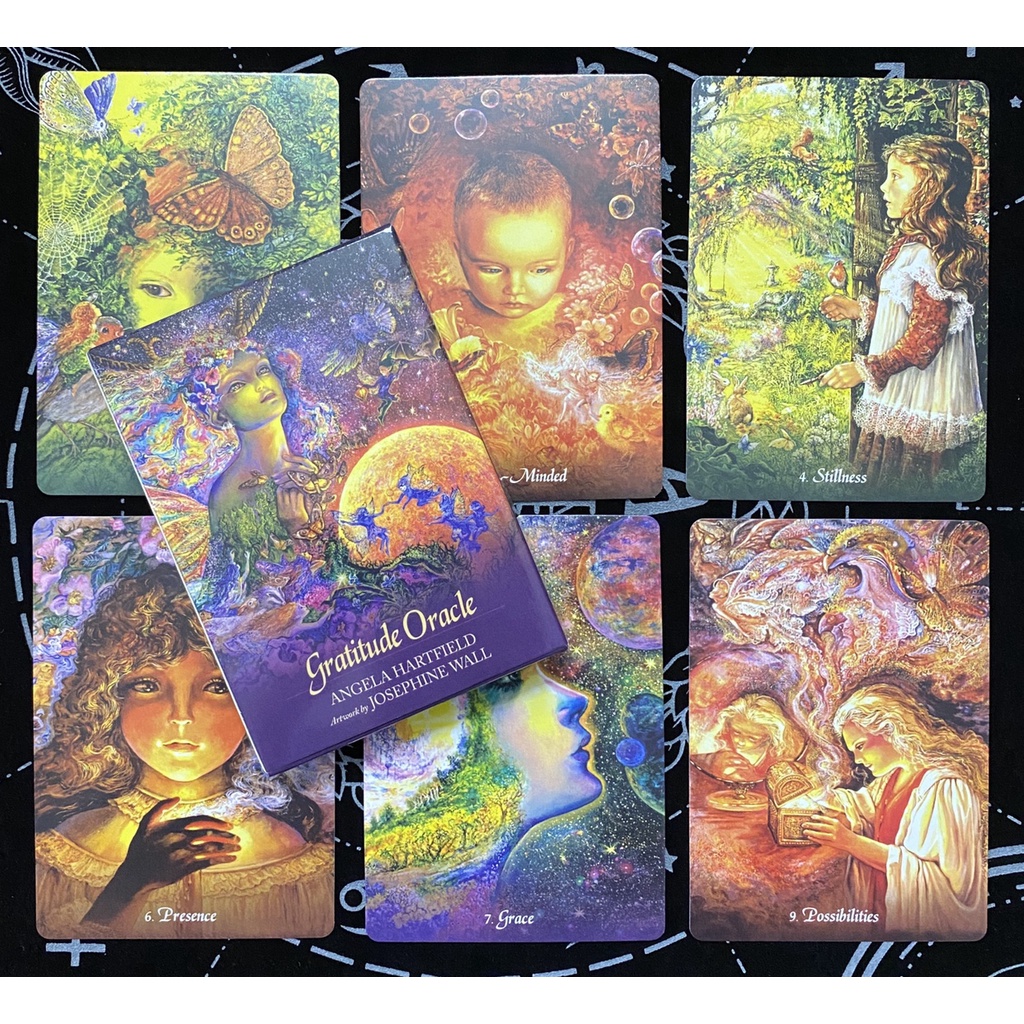 Gratitude Oracle Card Gratitude Oracle English Customized Board Game ...