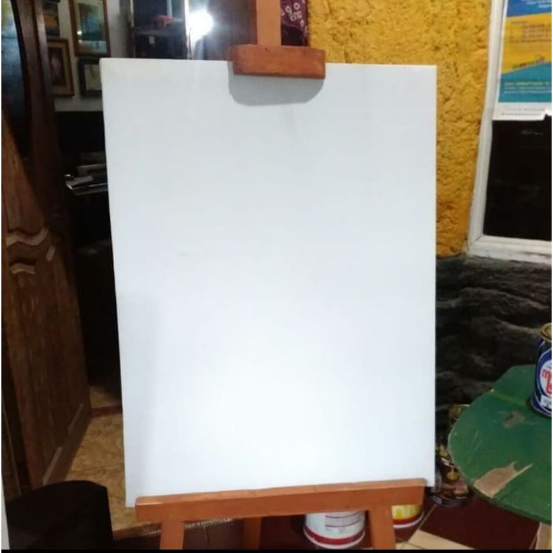 Plain White Canvas Painting 40x50 40x50 cm | Shopee Philippines