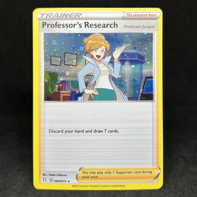 Pokemon TCG Professor's Research Juniper Alternate Holo Rare 060/072 ...