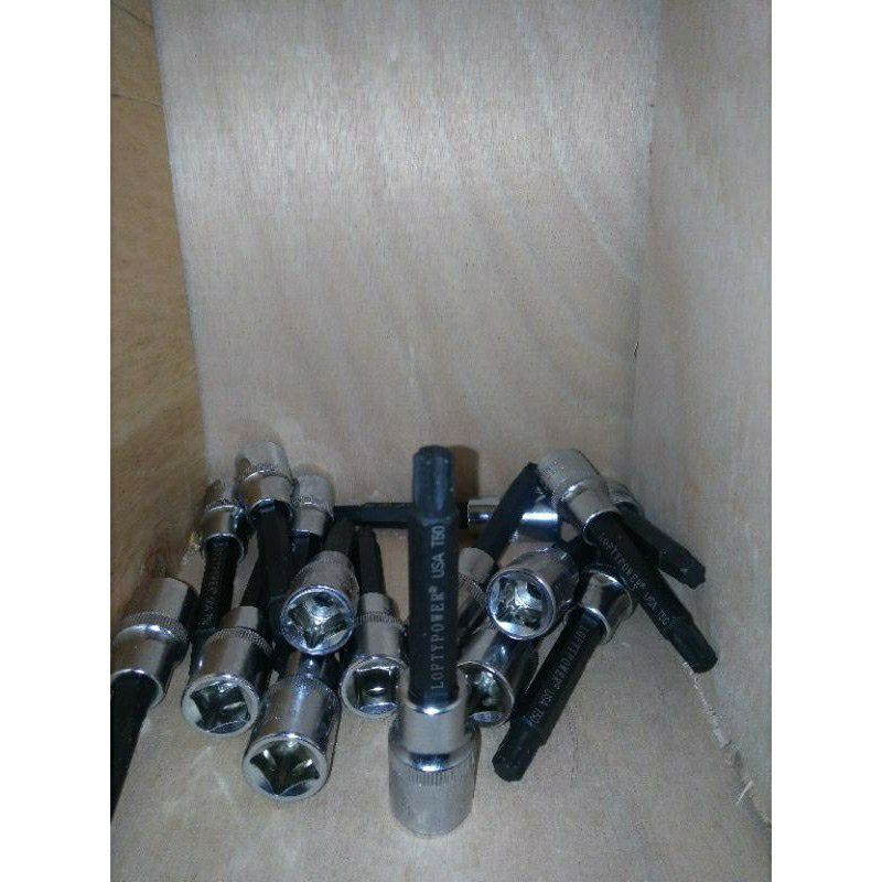 T50 STAR ALLEN / SOCKET TYPE 1/2 DRIVE (110 PER PIECE) | Shopee Philippines