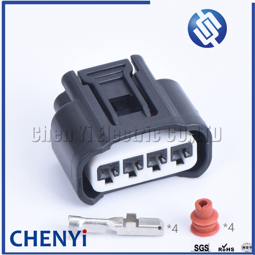 1 pcs 4 Pin Waterproof Ignition Coil Electrical Female Connector Plug 90980-11885 For Camry ...