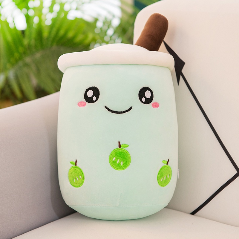 MilkTea Pearl Tea Fruit Shake Stuff Toy 8inch COD Milk tea Bubble Tea ...