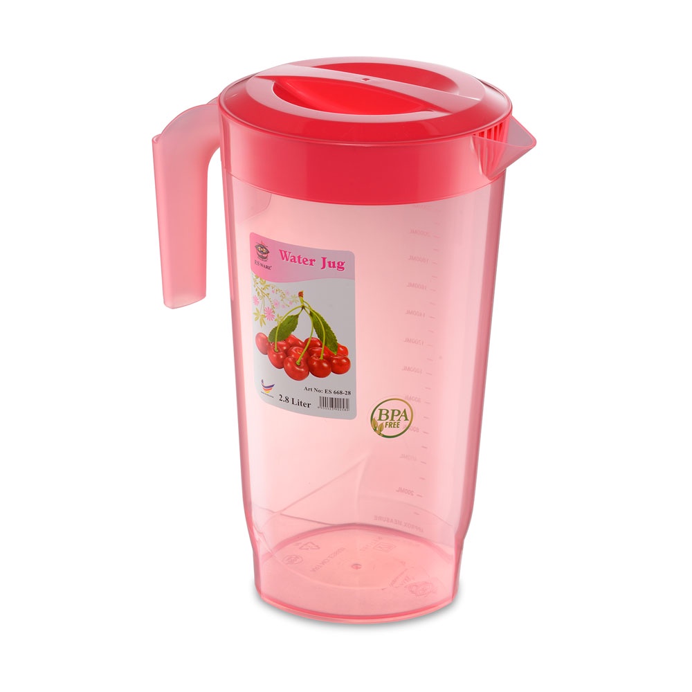 EDVERSON Plain Water Jug / Water Pitcher / Jag Air Plastik ( BPA FREE ...