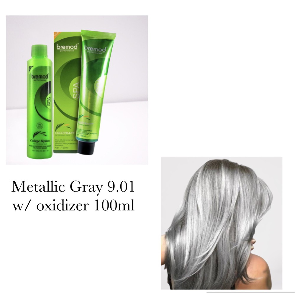 Bremod Hair Color Gray Ash | Shopee Philippines