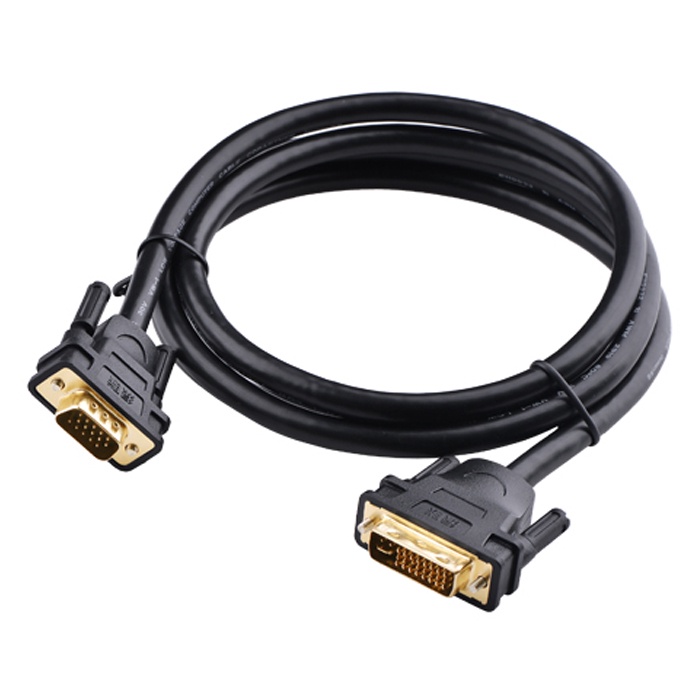 Ugreen 11617 1.5M Long DVI 24+5 To VGA Converter Cable | Shopee Philippines
