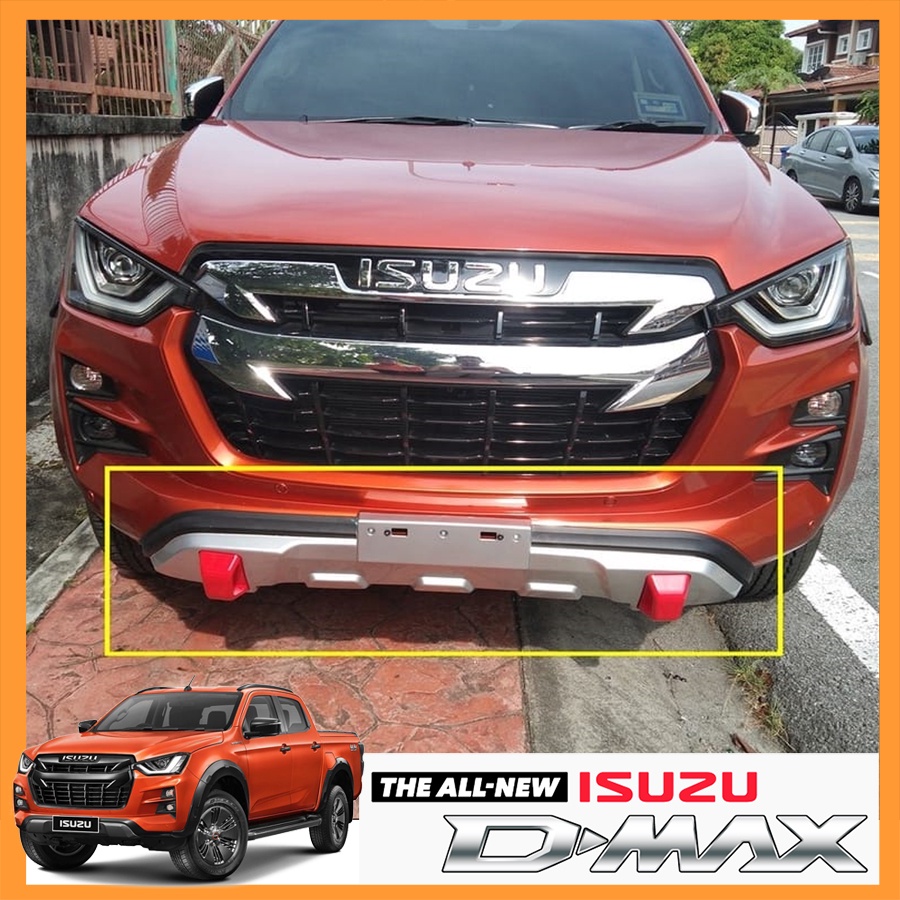 ISUZU dmax d-max 2021 2022 front bumper guard | Shopee Philippines