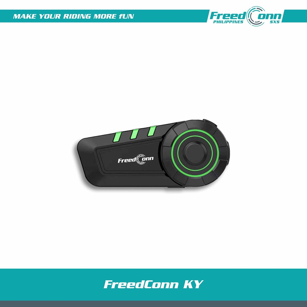 Freedconn KY Motorcycle Helmet Bluetooth Headset | Shopee Philippines