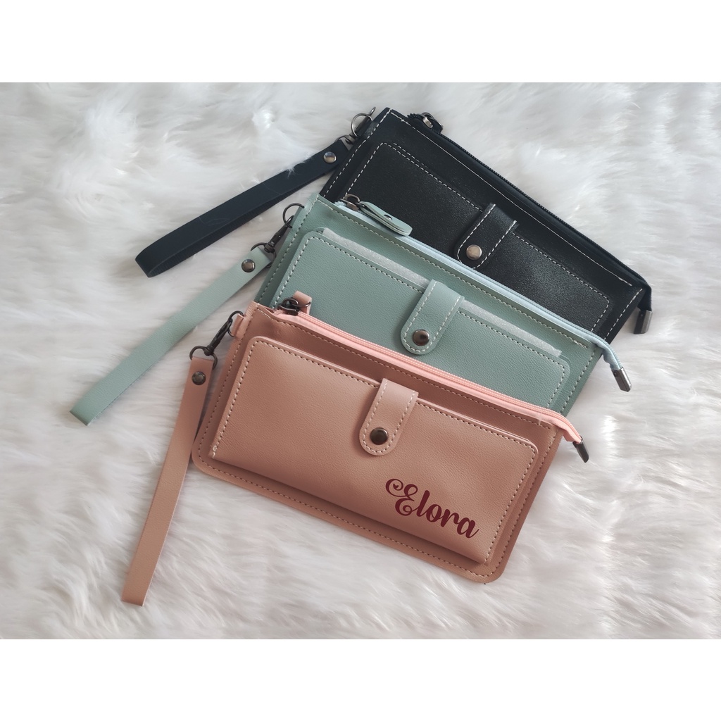 Personalized Leather Wallet for Woman | Shopee Philippines