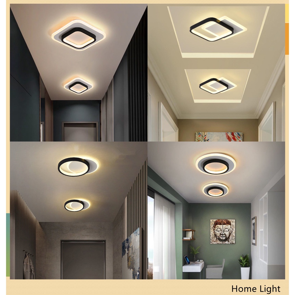 YHLAMP Bedroom Ceiling Light Nordic New Ceiling Light Modern living ...