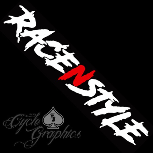 RACE N STYLE STICKER DECAL MOTORCYCLE CARS | Shopee Philippines