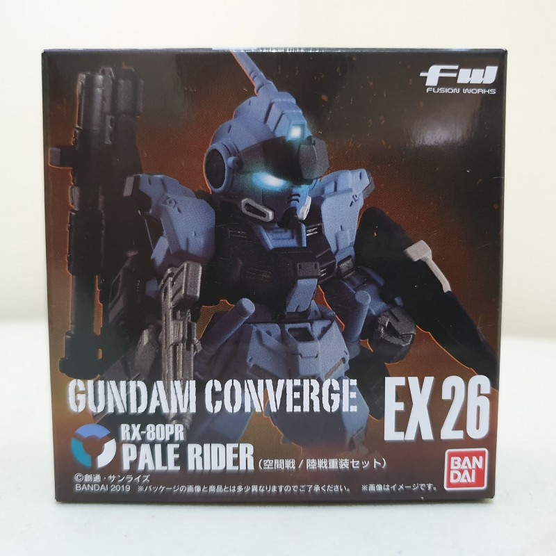 FW Gundam Converge - EX26 - Pale Rider [Space Type/Ground Heavy Equipment Type Set] | Shopee ...