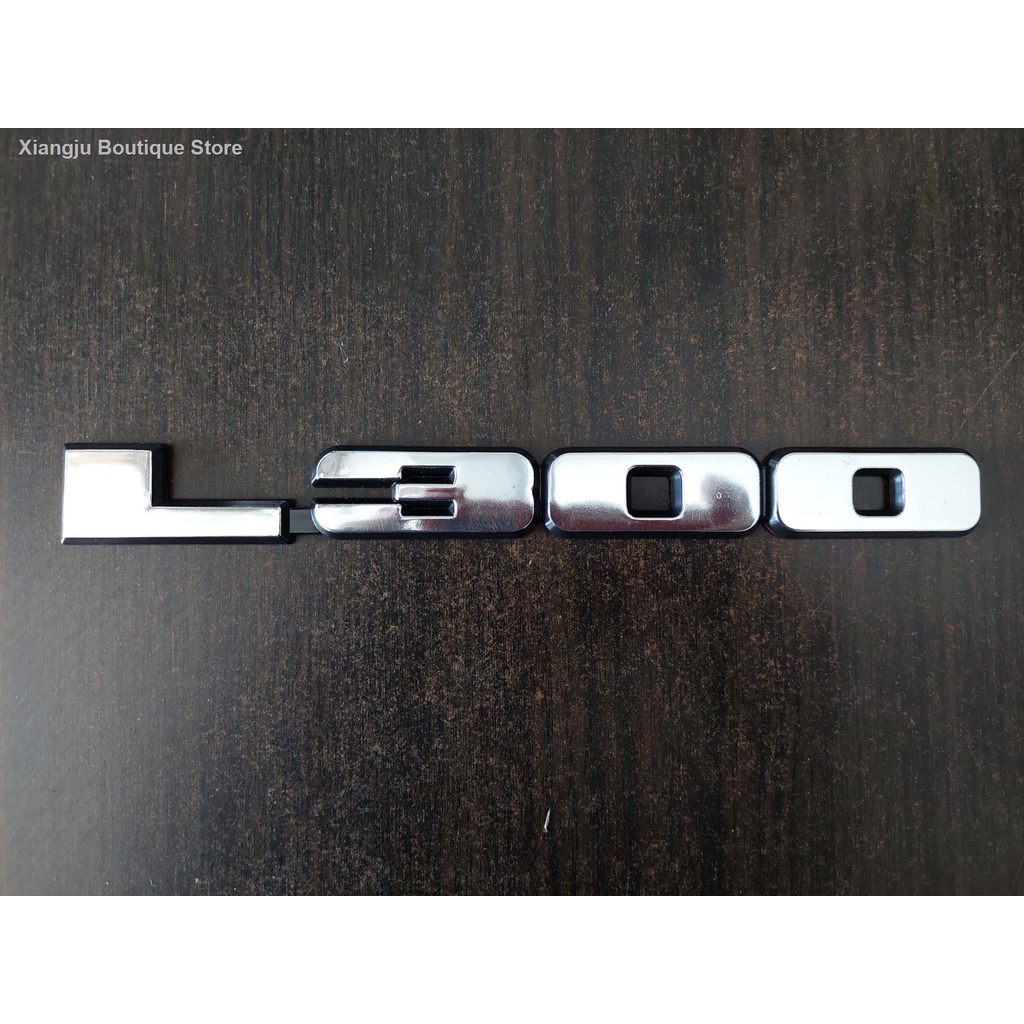 Mitsubishi L300 Word Emblem Logo(car sticker) | Shopee Philippines