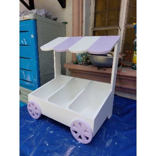 wooden candy cart/ candy cart candy corner diy candy corner | Shopee ...