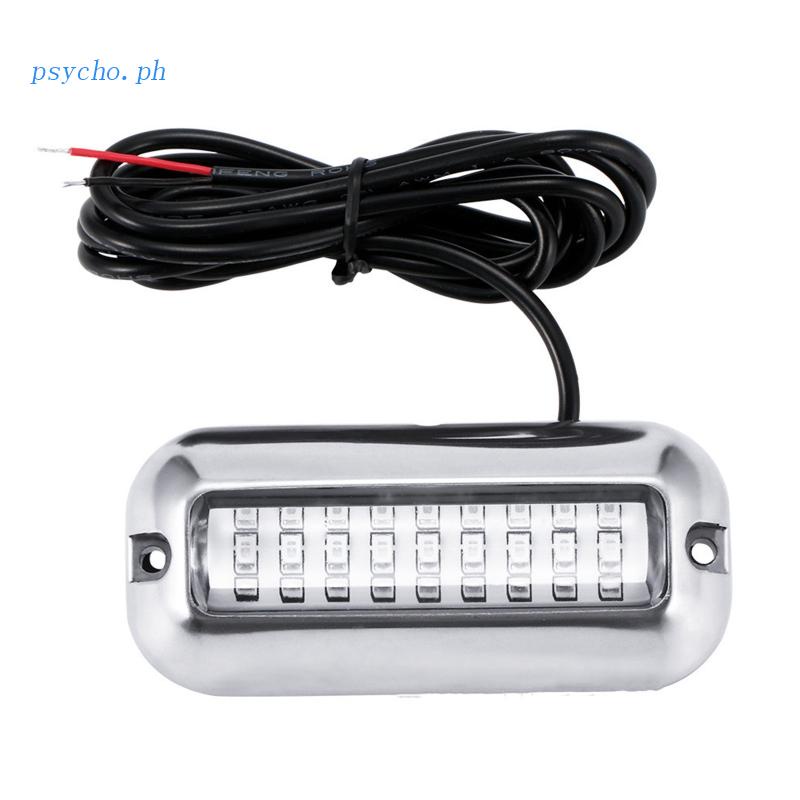 Psy 50W 27 LEDs Boat Transom Light Stainless Steel Waterproof Marine ...