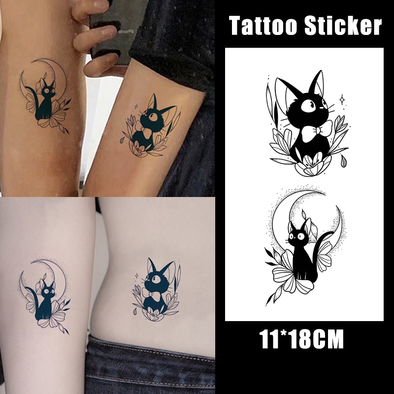 【SUN】Tattoo Sticker Waterproof Long Lasting Minimalist Tattoo Magic ...