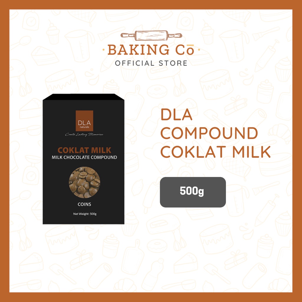 DLA Naturals Milk Chocolate Compound Coins - 500g | Shopee Philippines