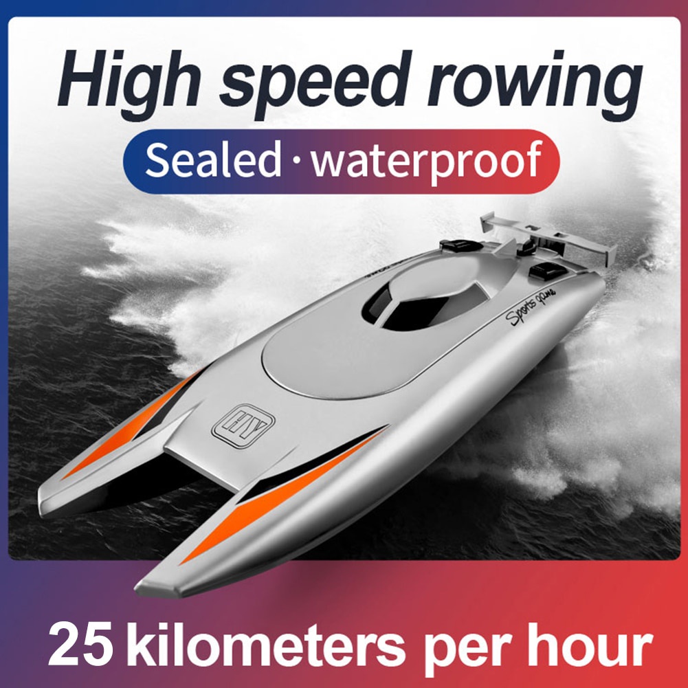 2.4GHz High Speed Racing Boat Waterproof Rechargeable Model Electric ...