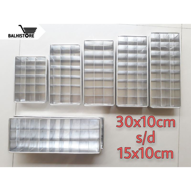 Rectangular Brownie Cake Mold / Brownie Divider Pan / Divided Brownie ...