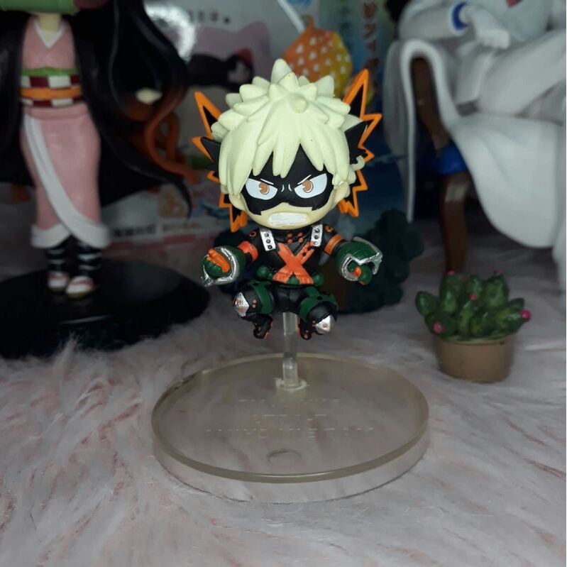 My Hero Academia MHA mini figures Bakugo / Todoroki / Midoriya | Shopee ...