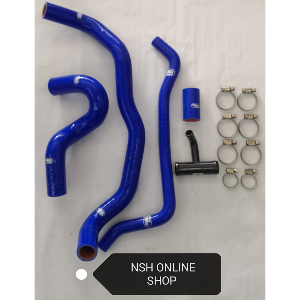 Radiator Hose Set (Samco Silicone) with Hose Clip for Perodua Viva 850 ...