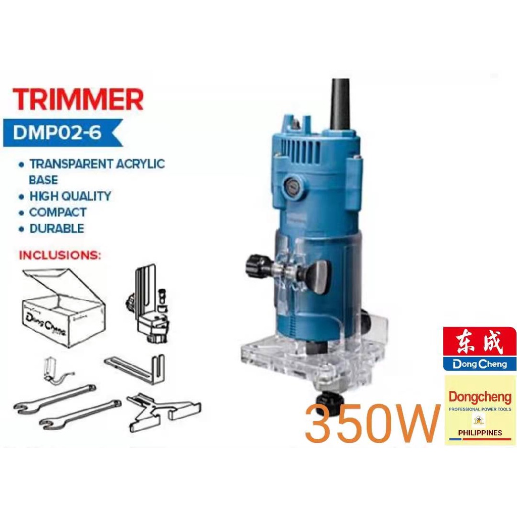 ORIGINAL DONGCHENG ELECTRIC TRIMMER 350W DMP02-6 | Shopee Philippines