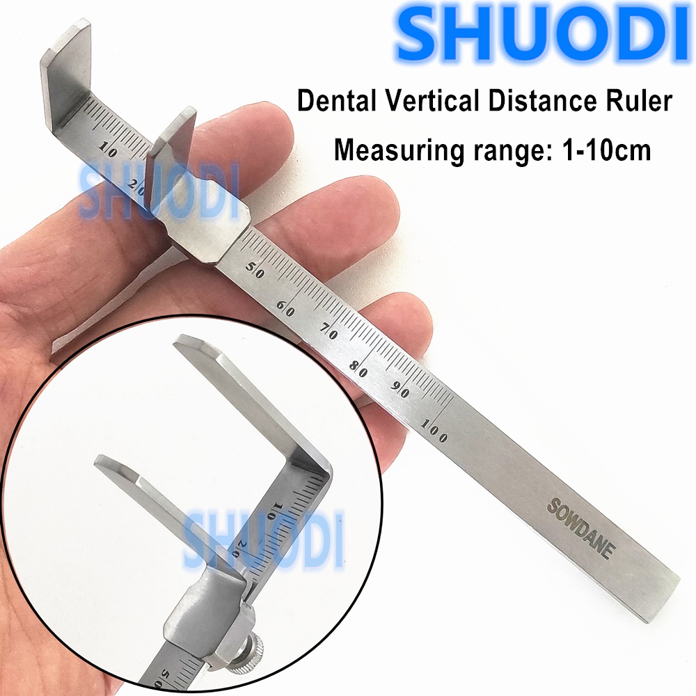 1pcs Dental Vertical Distance Caliper Measuring Ruler Dental ...