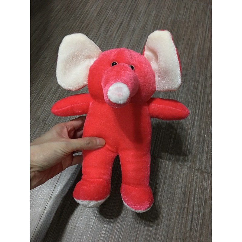 Elephant plushie (from claw catcher) | Shopee Philippines