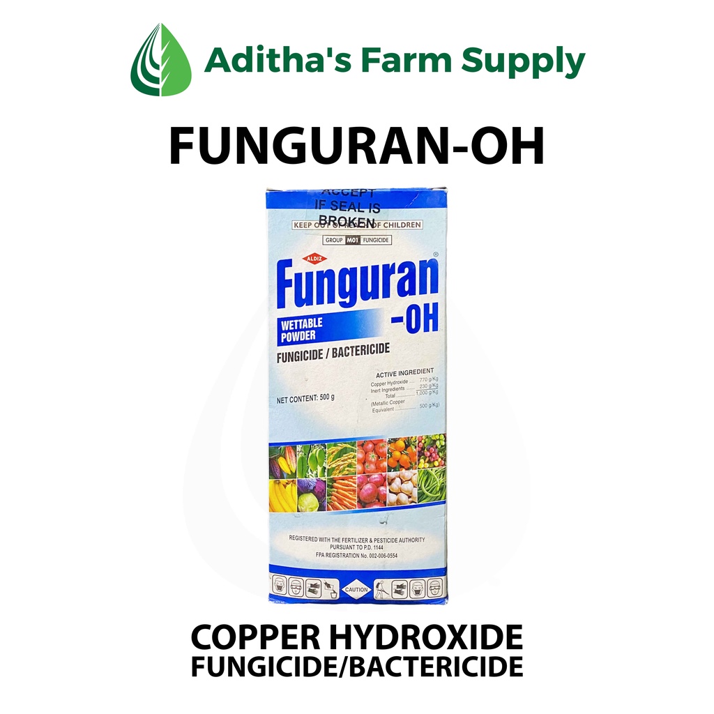 Funguran-Oh (Fungicide/Bactericide) 500 grams/1 kilo | Shopee Philippines