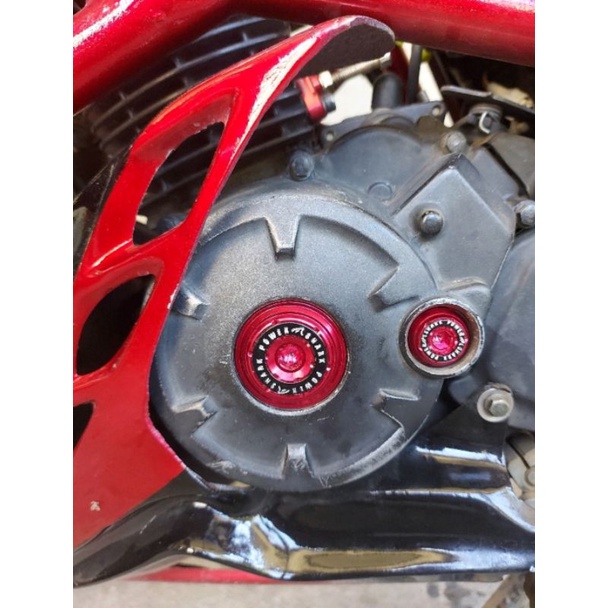 DUO CAP / ENGINE DUO CAP ( XRM/ WAVE ) ALLOY FOR MOTORCYCLE | Shopee ...