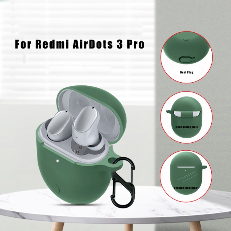 Case for Redmi Airdots 3 Pro Earphone Accessories Wireless Bluetooth ...