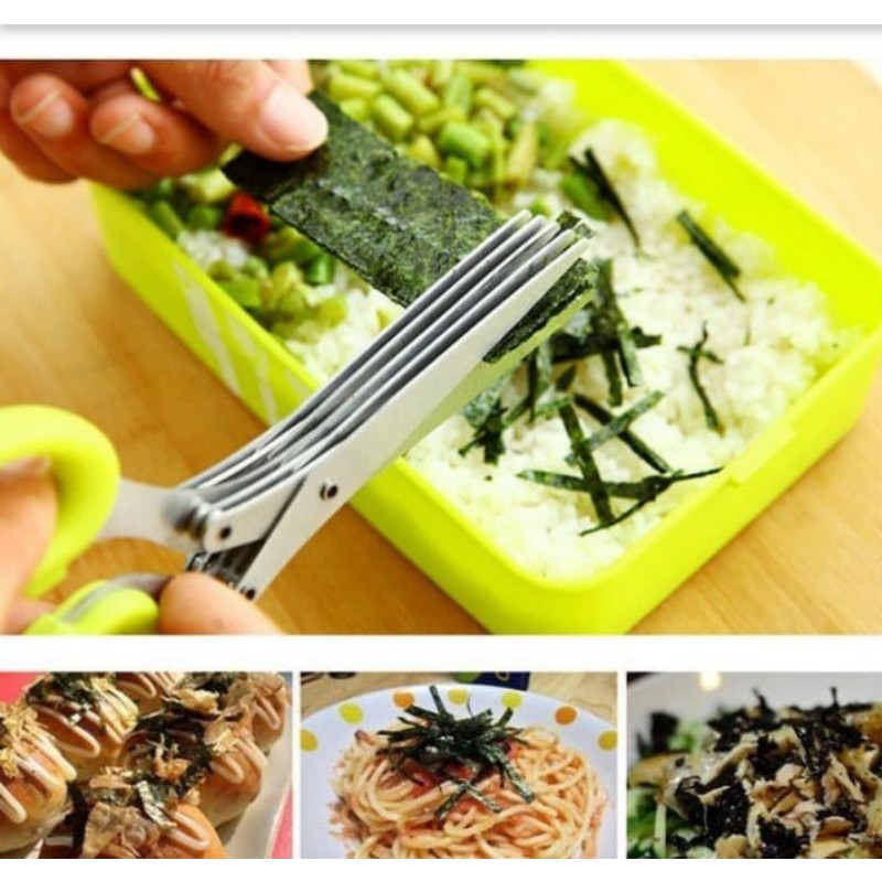 5 layer scissors, vegetable scissors, onion leaves etc | Shopee Philippines