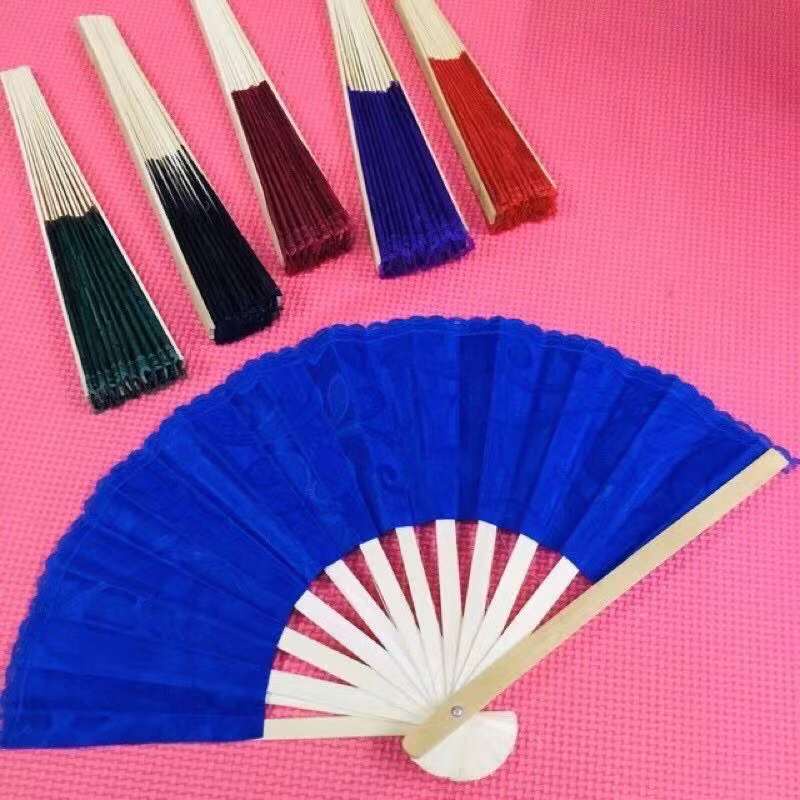 Wooden Handmade Bamboo Fan/Pamaypay Colorful | Shopee Philippines
