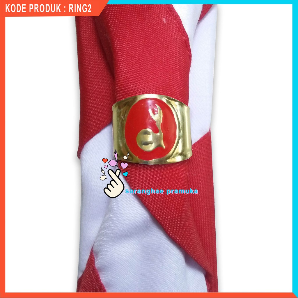 Ring Kolongan Hasduk Ring Kacu Scout Metal Collector | Shopee Philippines