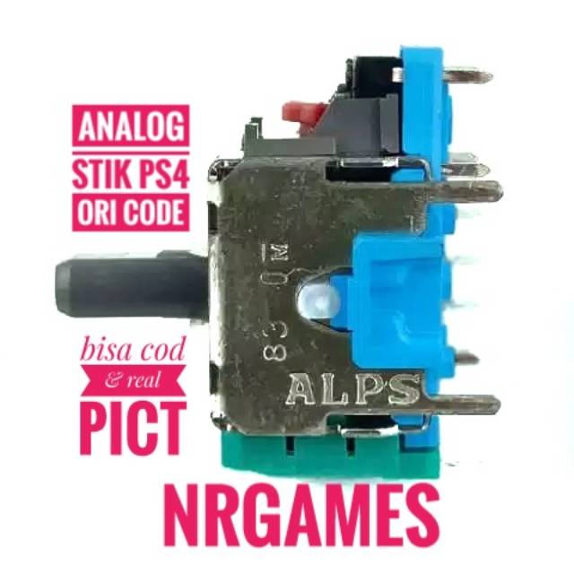 TOMBOL Ps4 ORI ALPS ANALOG STICK BUTTON / PS4 ANALOG STICK PS3 FEET 3 ...