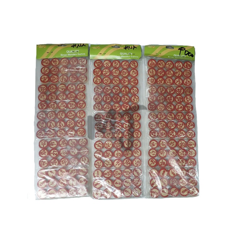 Bingo Set Pinoy Gaming Bingo Chips Suwerte Bingo Bulilyo in Plastic ...