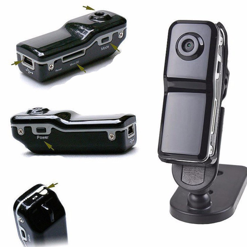 MD80 Mini DV Camcorder DVRVideo Recorder Camera HiddenWebcam | Shopee ...