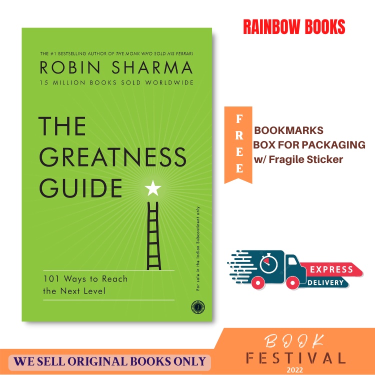 The Greatness Guide : 101 Ways to Reach the Next Level by Robin Sharma ...